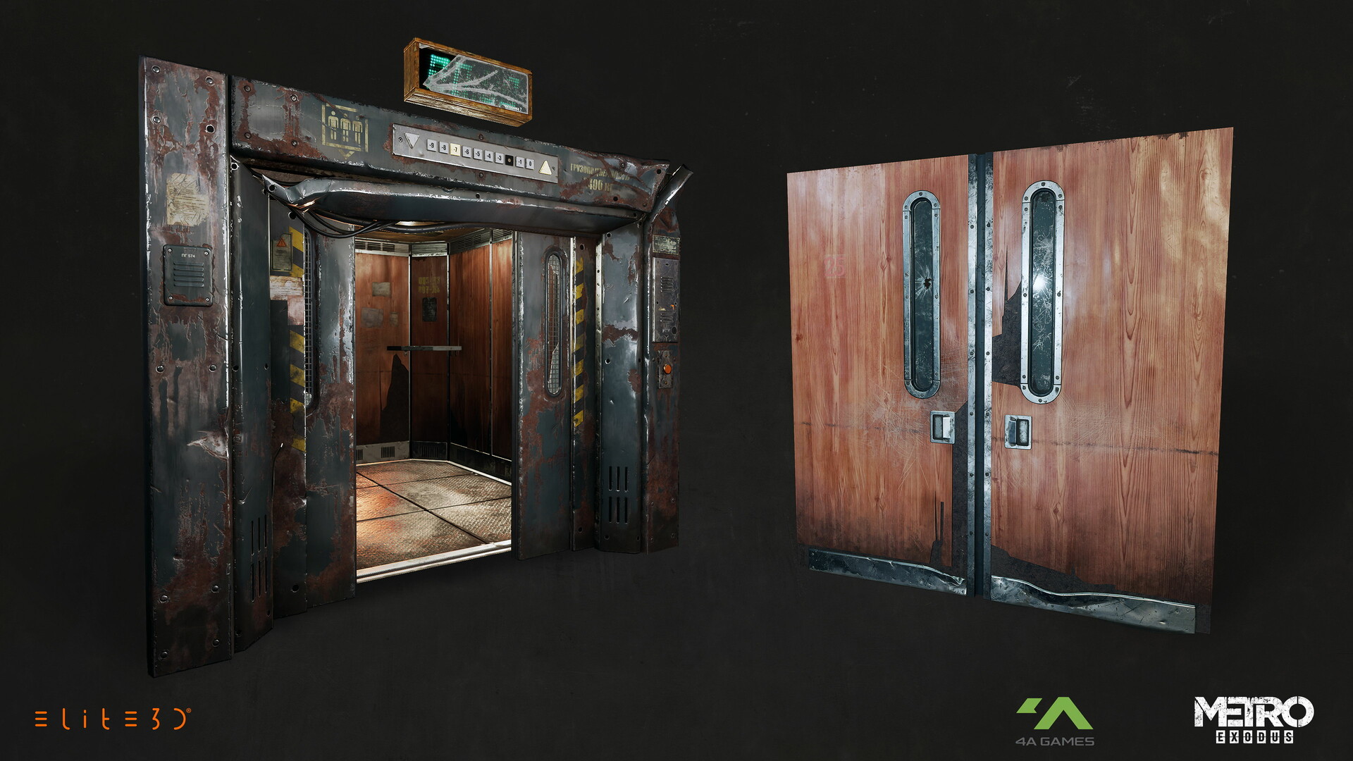 elite3d studio - Metro Exodus Props