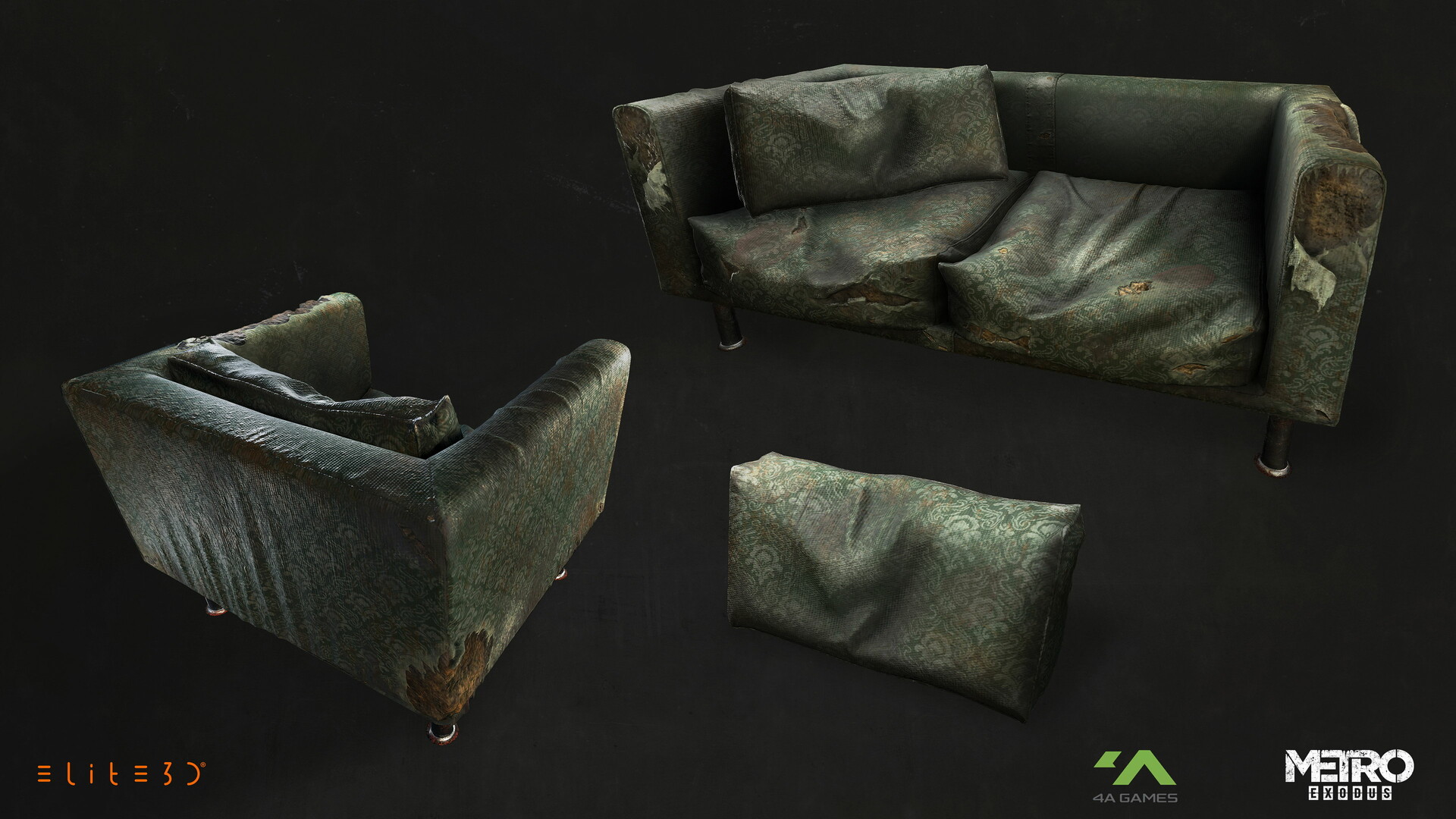 elite3d studio - Metro Exodus Props