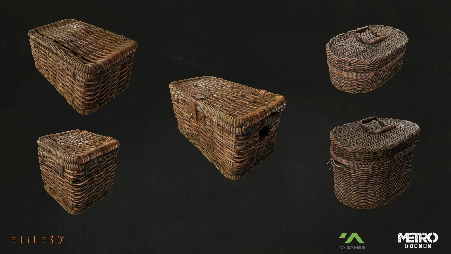 elite3d studio - Metro Exodus Props