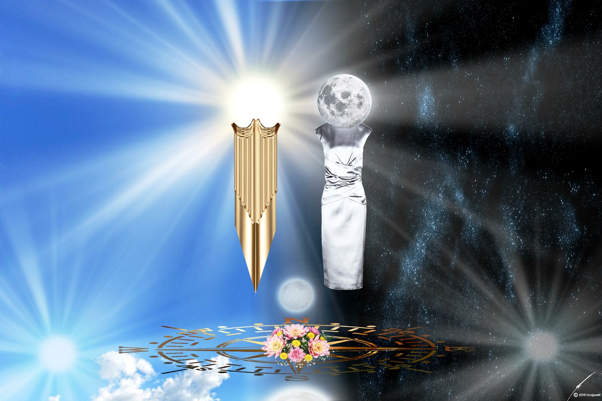 ArtStation - Sun & Moon Marriage