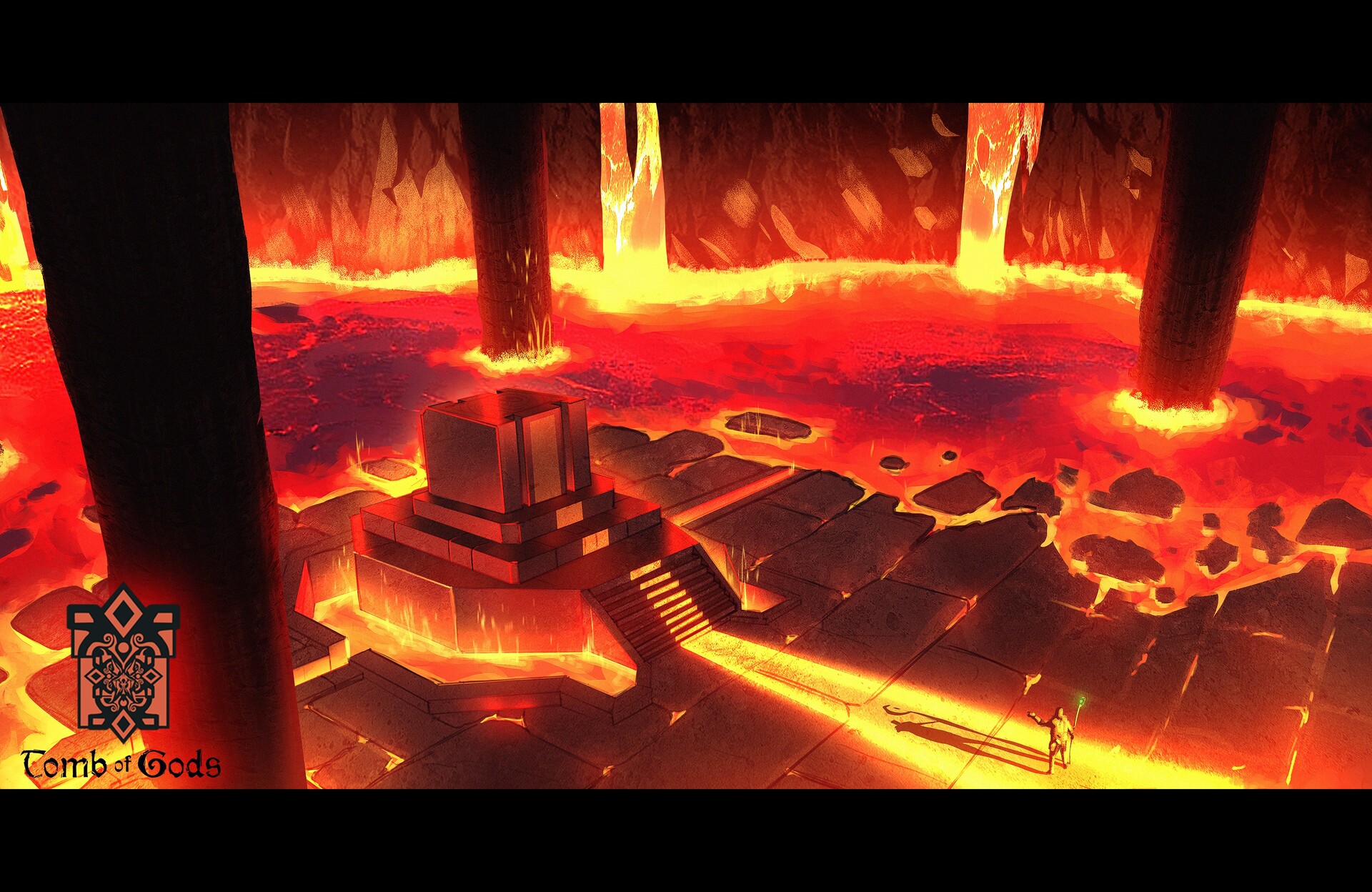 ArtStation - Tomb of the Fire's God