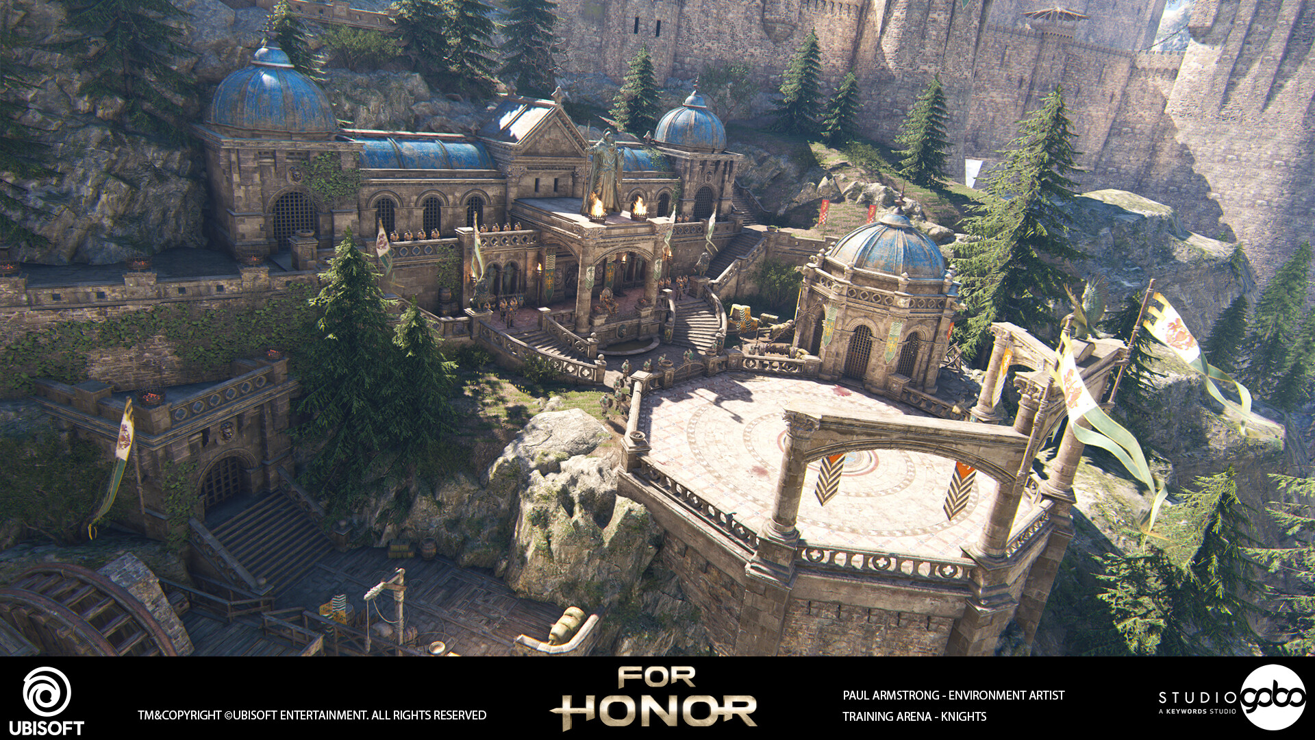 Paul Armstrong Art - For Honor - Knights Arena