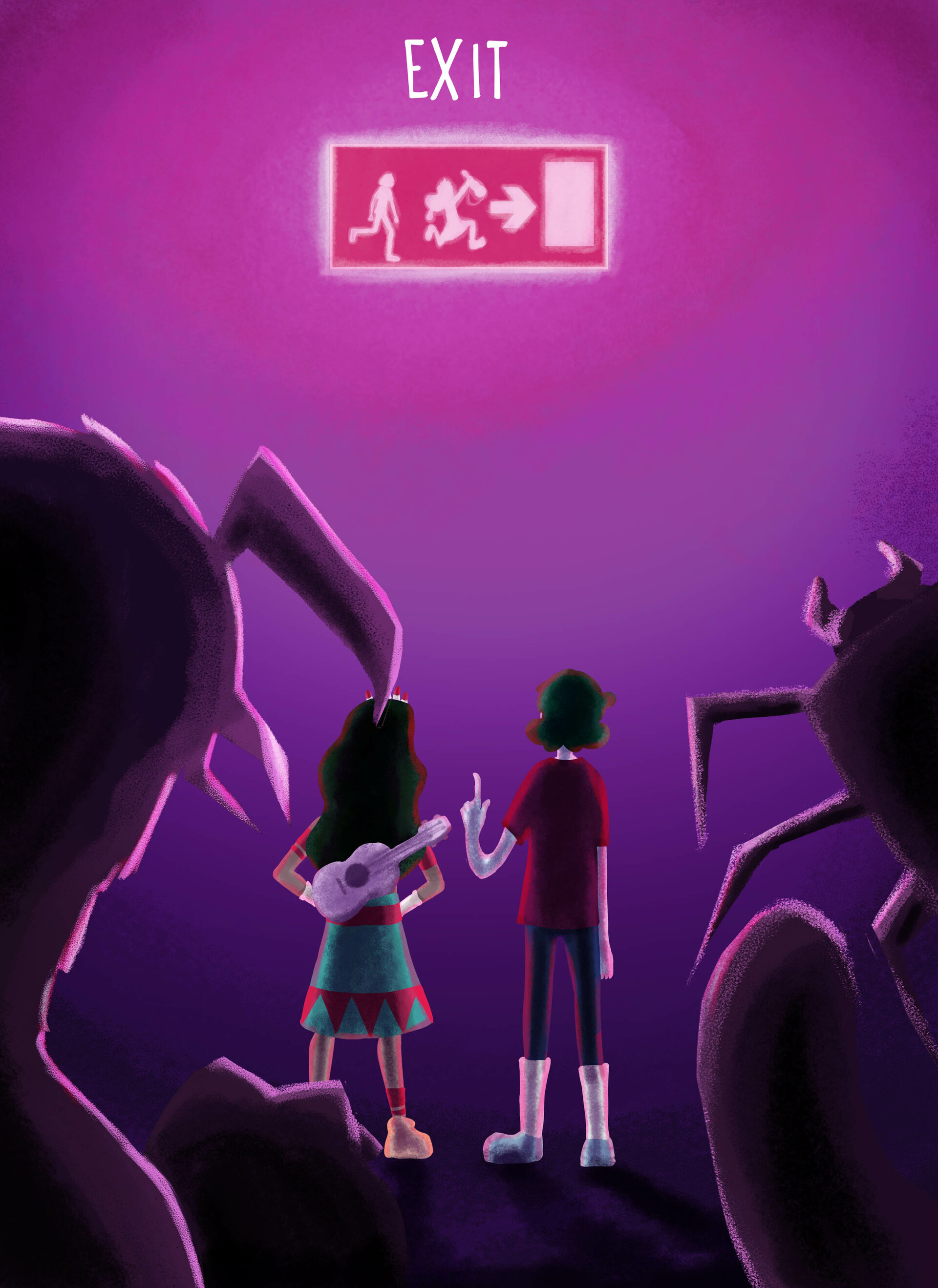 ArtStation - Comic: EXIT