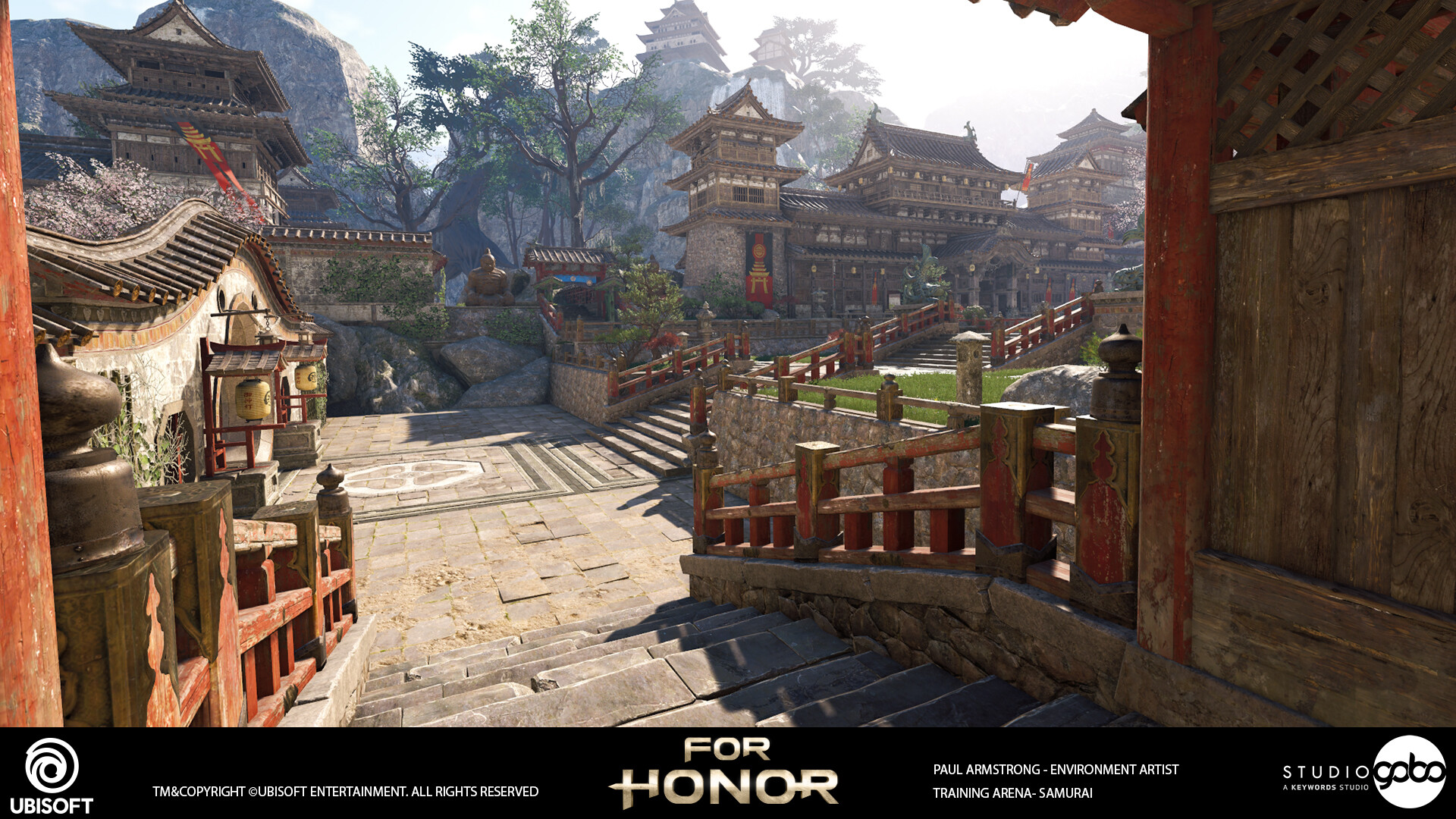 Paul Armstrong Art - For Honor - Samurai Arena