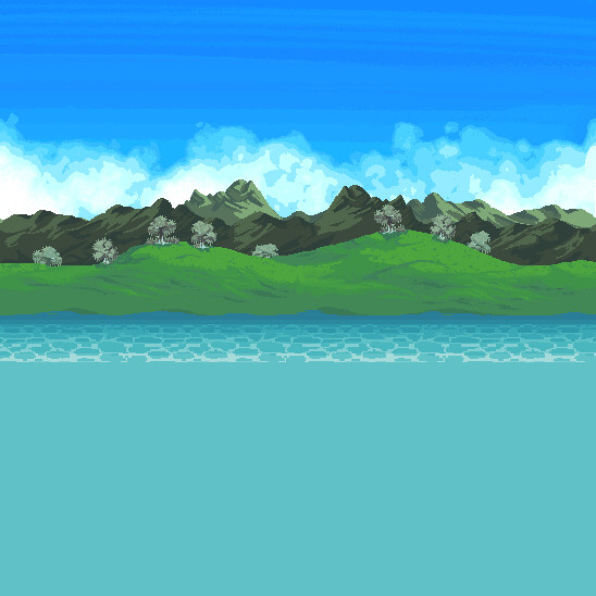 ArtStation - Riverside Background