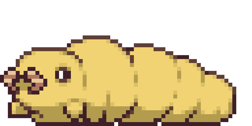 ArtStation - Wormy sprite