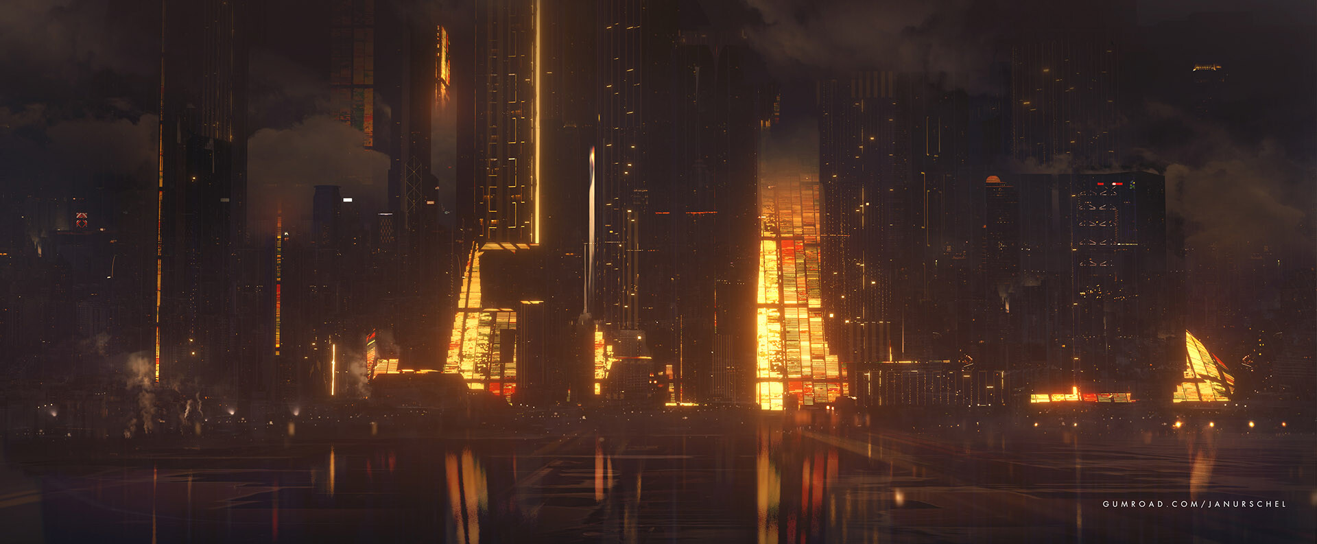 Jan Urschel - Megacity Part 2 - Final Cityscape render - Trailer