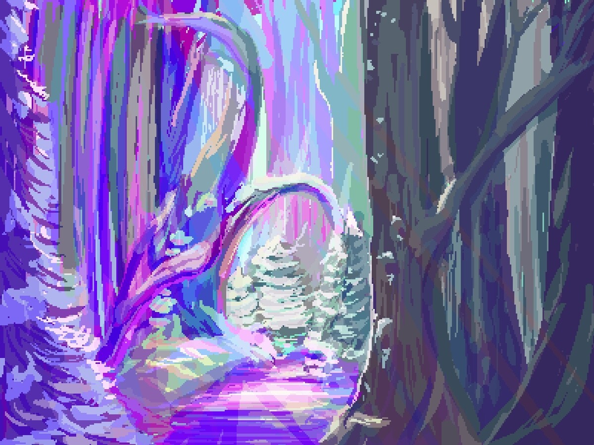 ArtStation - Opal Forest, Ashley Wixted