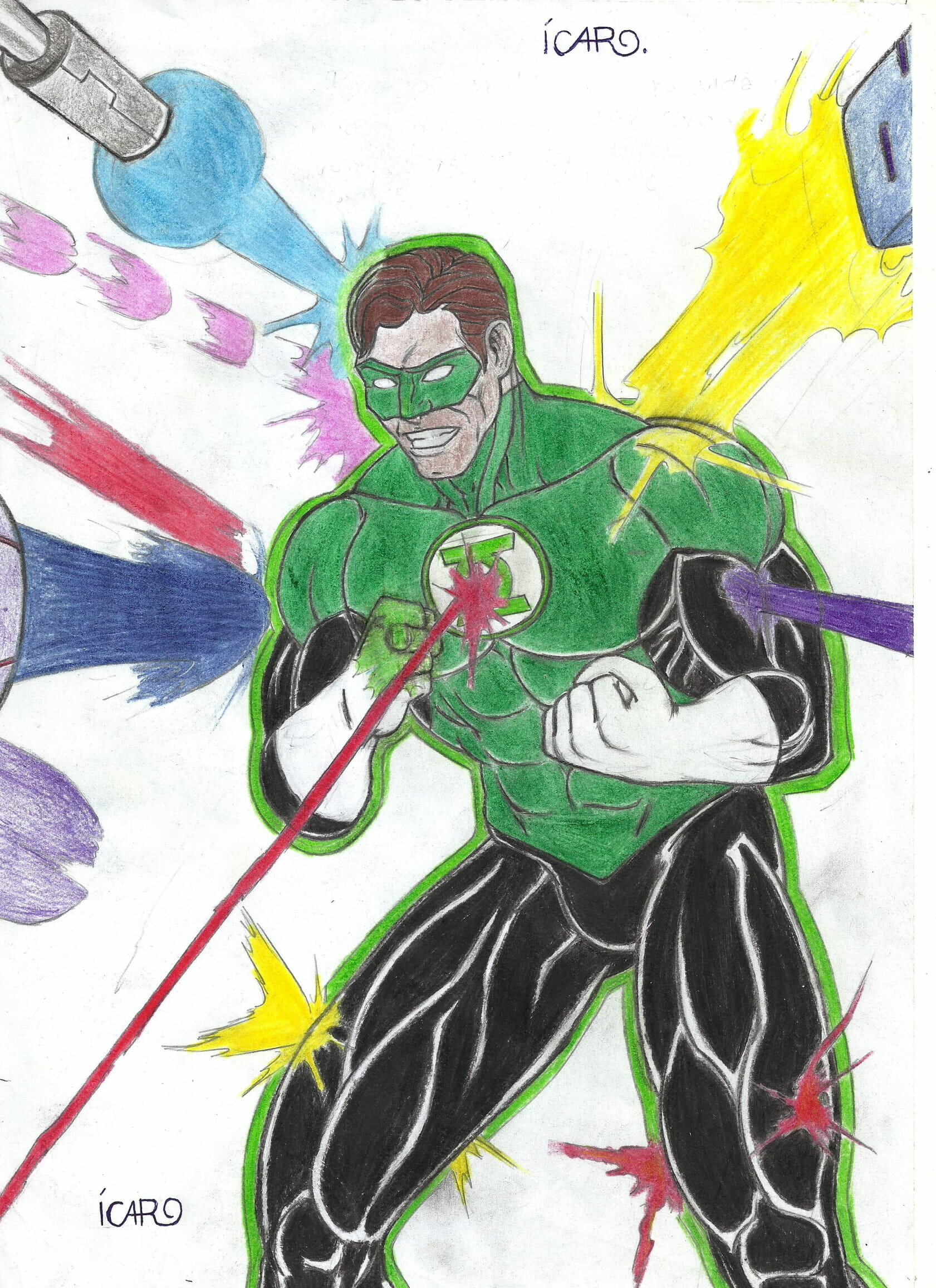 ArtStation - Old drawing, Hal Jordan