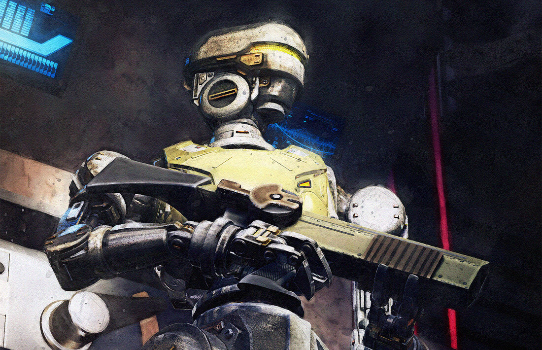 Luca Oleastri - You Robot - premade book cover