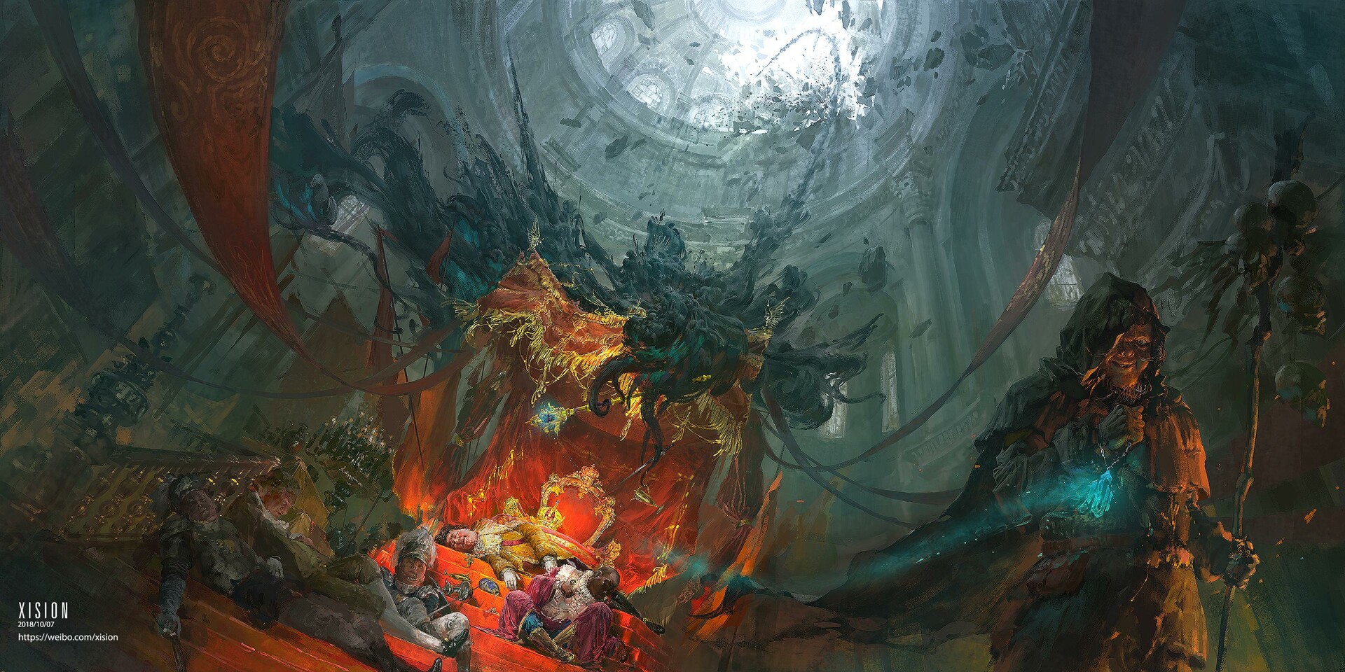 ArtStation - 《暗度陈仓》/《Darkness》