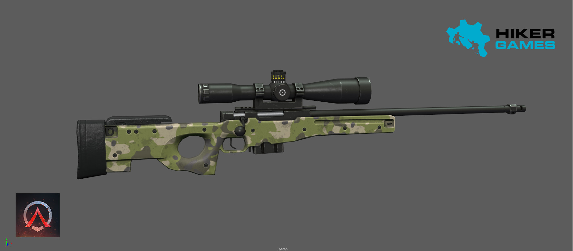 ArtStation - AWM lowpoly