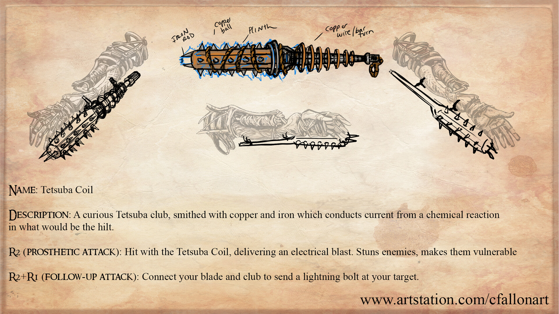 Casey Fallon - Sekiro Prosthetic Weapons Challenge; Vaati