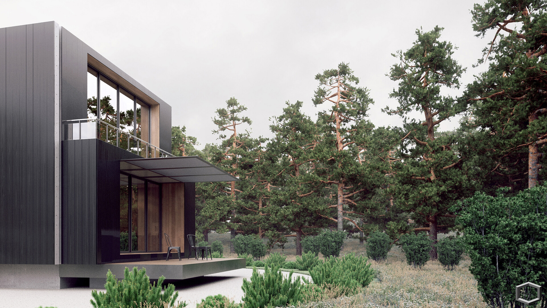 ArtStation - Forest Villa