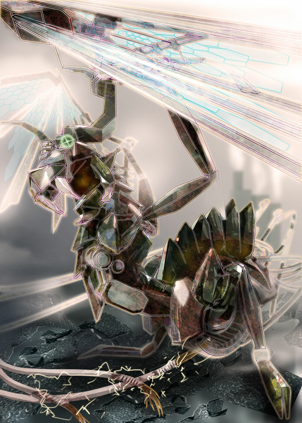ArtStation - WyvernMode:DragonBike