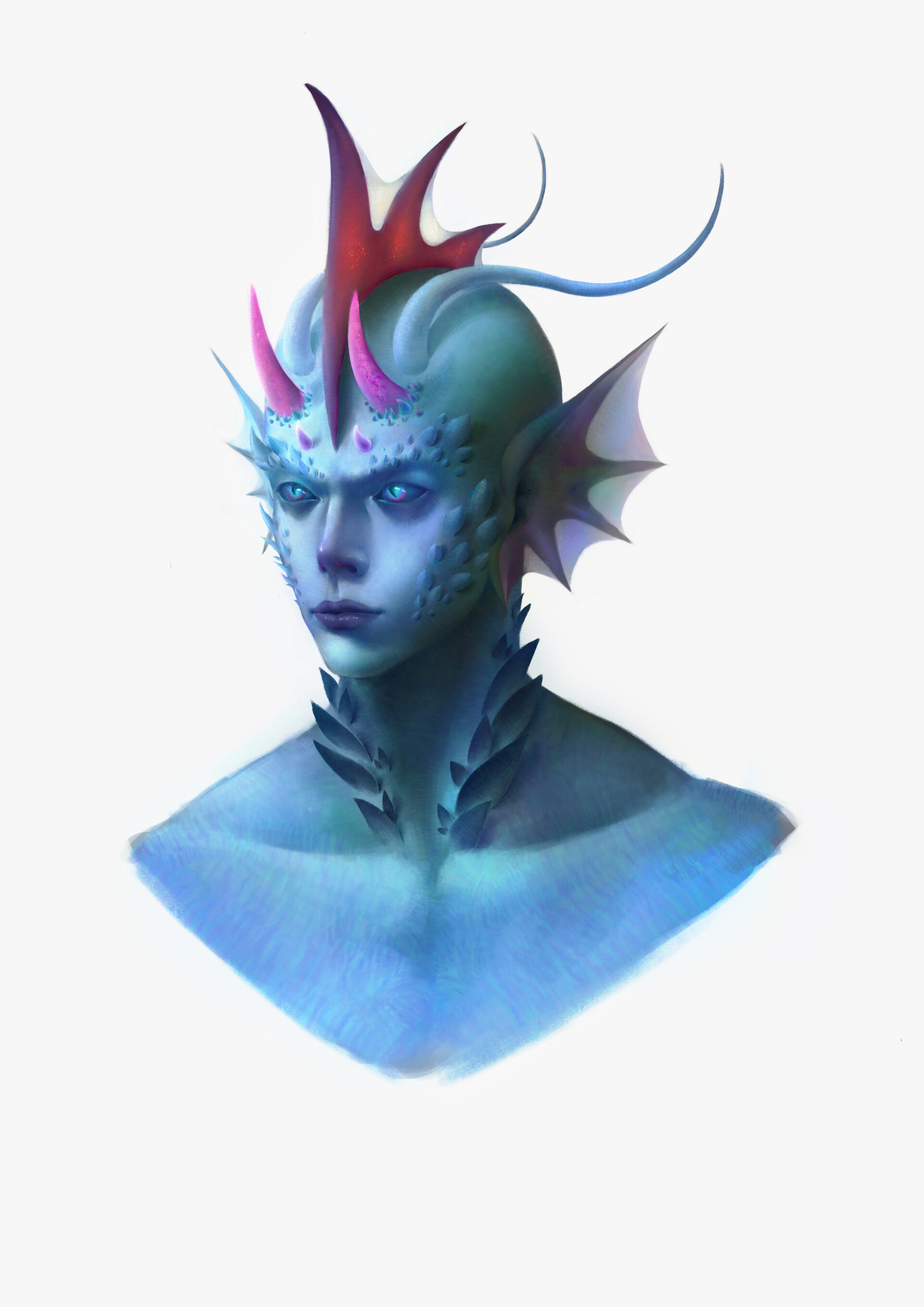 ArtStation - Practice of a monster head