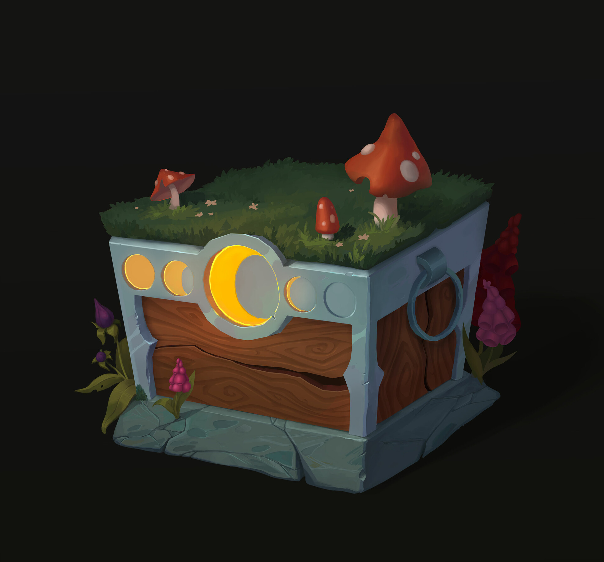 ArtStation - Waning Moon Chest