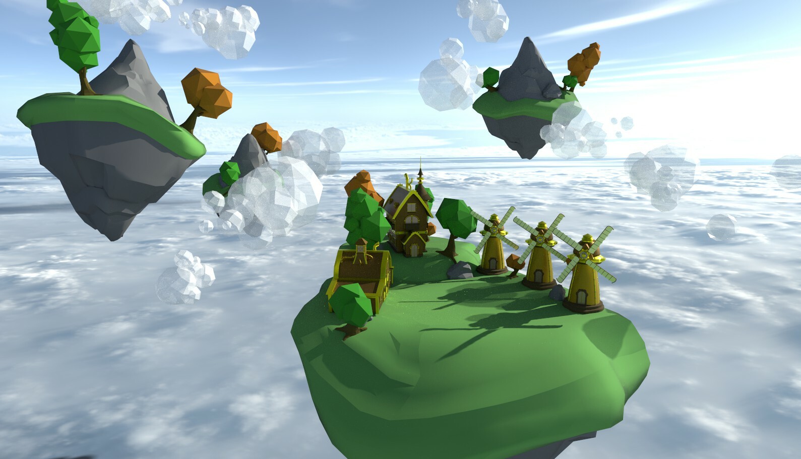 ArtStation - Low Poly SteamPunk Project