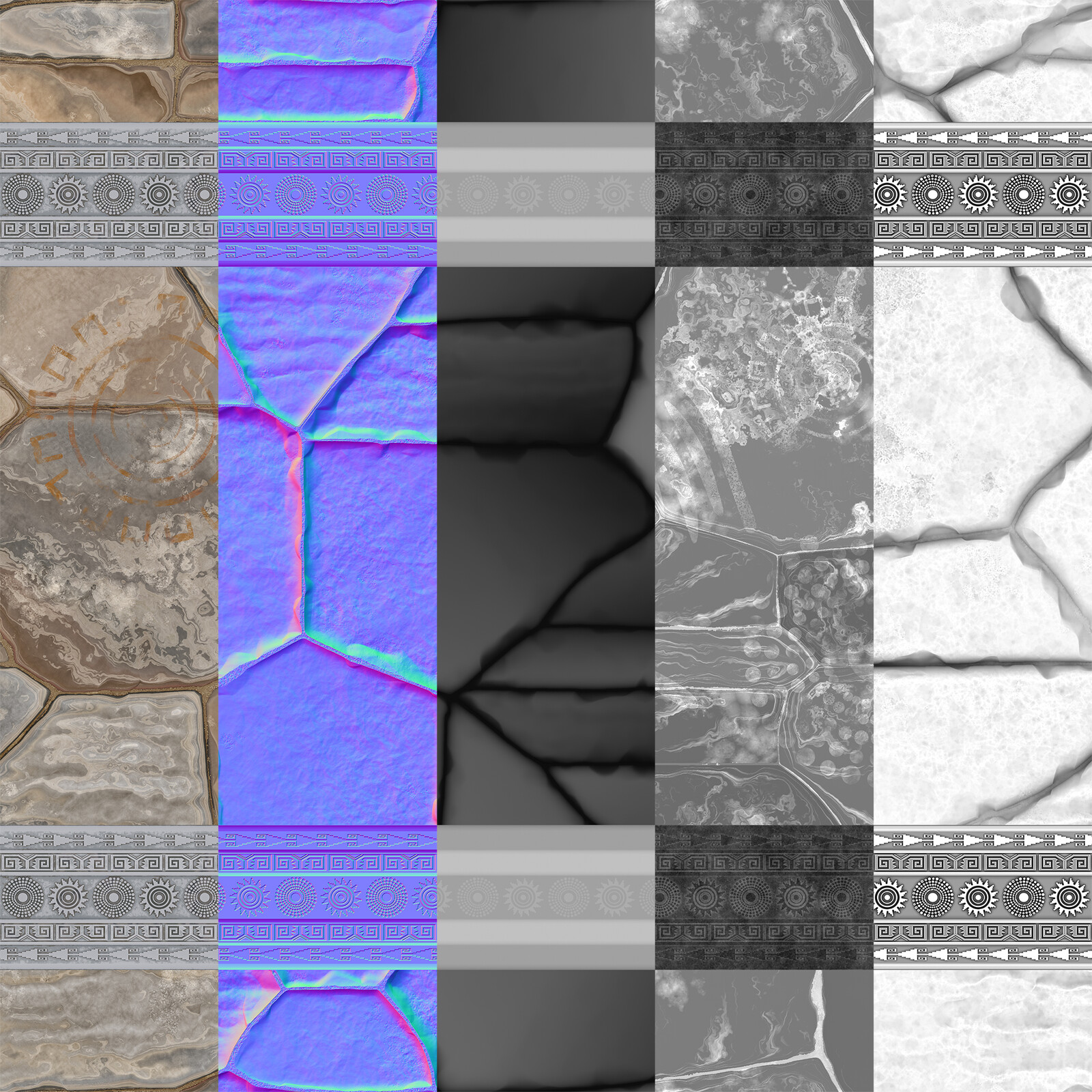 Antoine Leclere - Pre-Columbian Wall