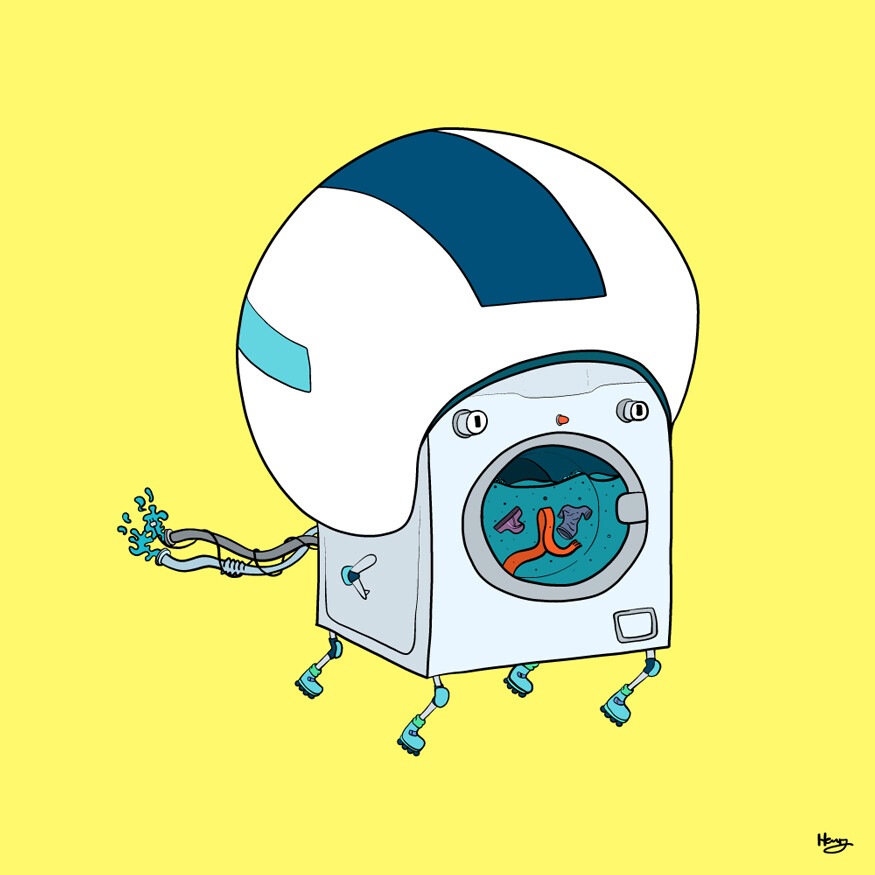 Henry Caneyes - Washing Machine on Skates