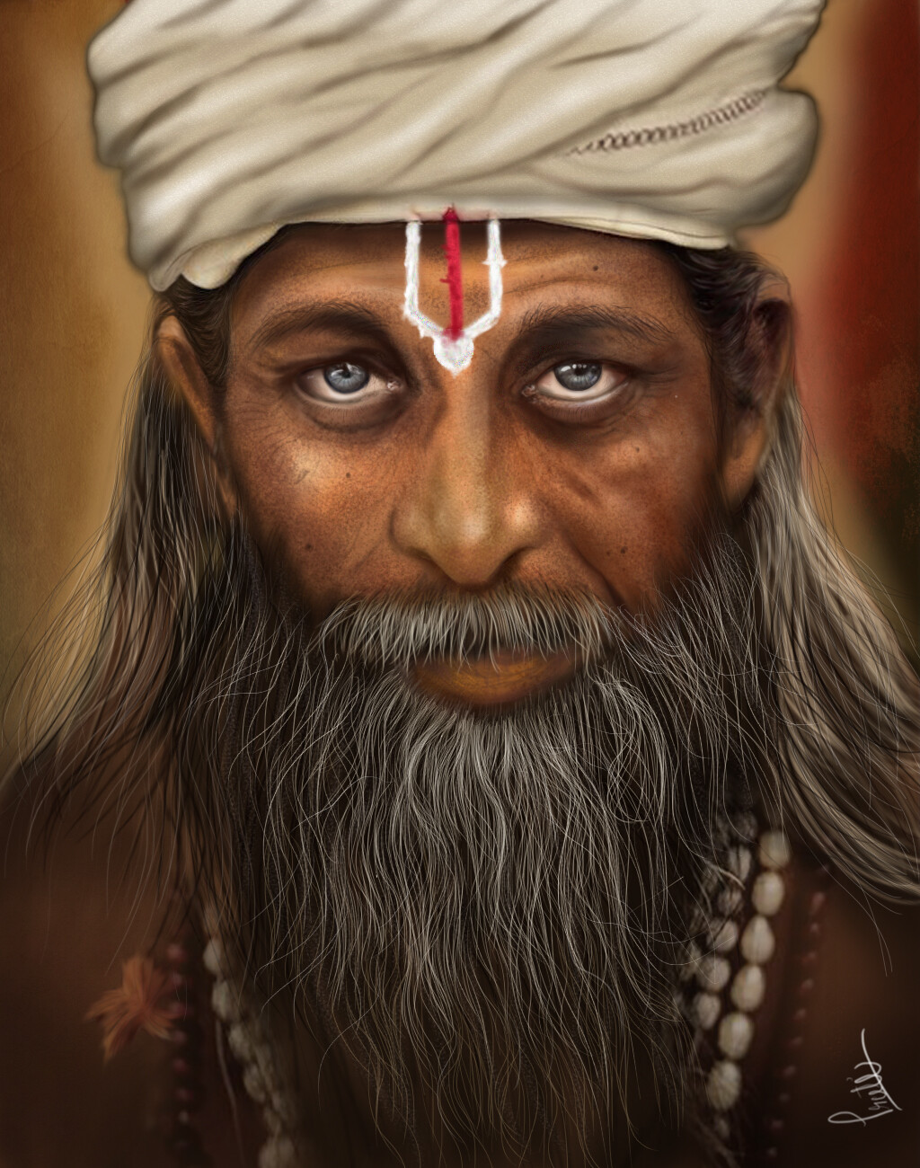 ArtStation - Indian Monk