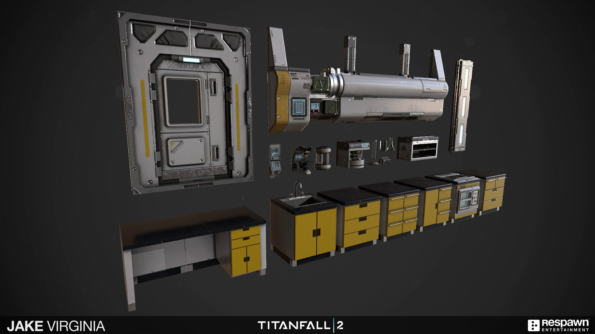 Jacob Virginia - Titanfall 2 - Mendoko Research Modular Set