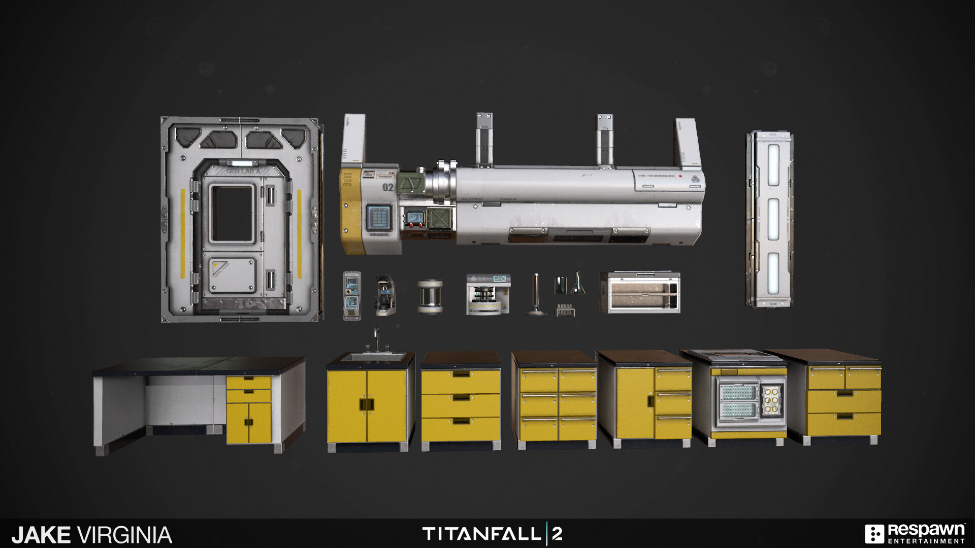 Jacob Virginia - Titanfall 2 - Mendoko Research Modular Set
