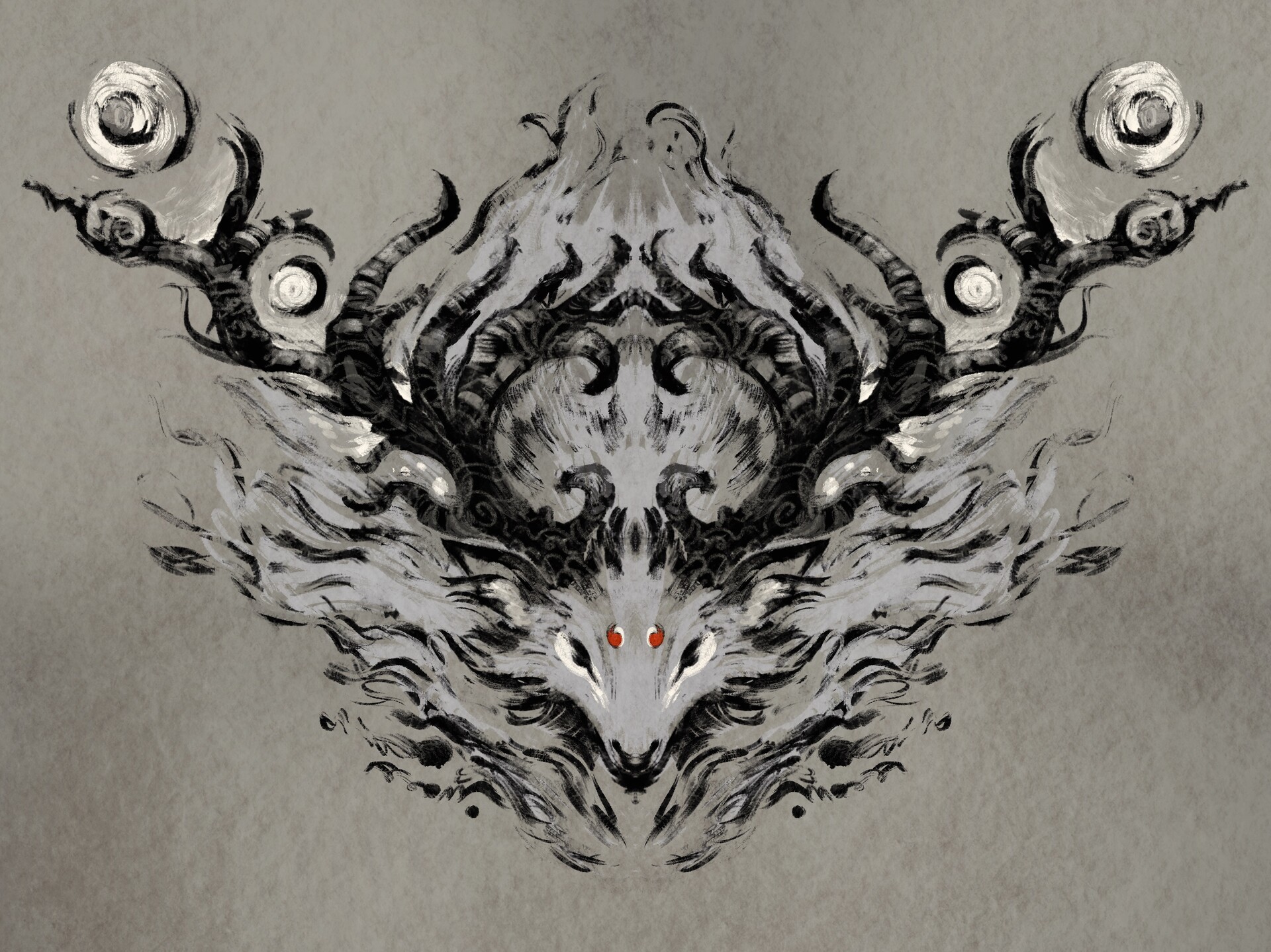 ArtStation - Antler Fox