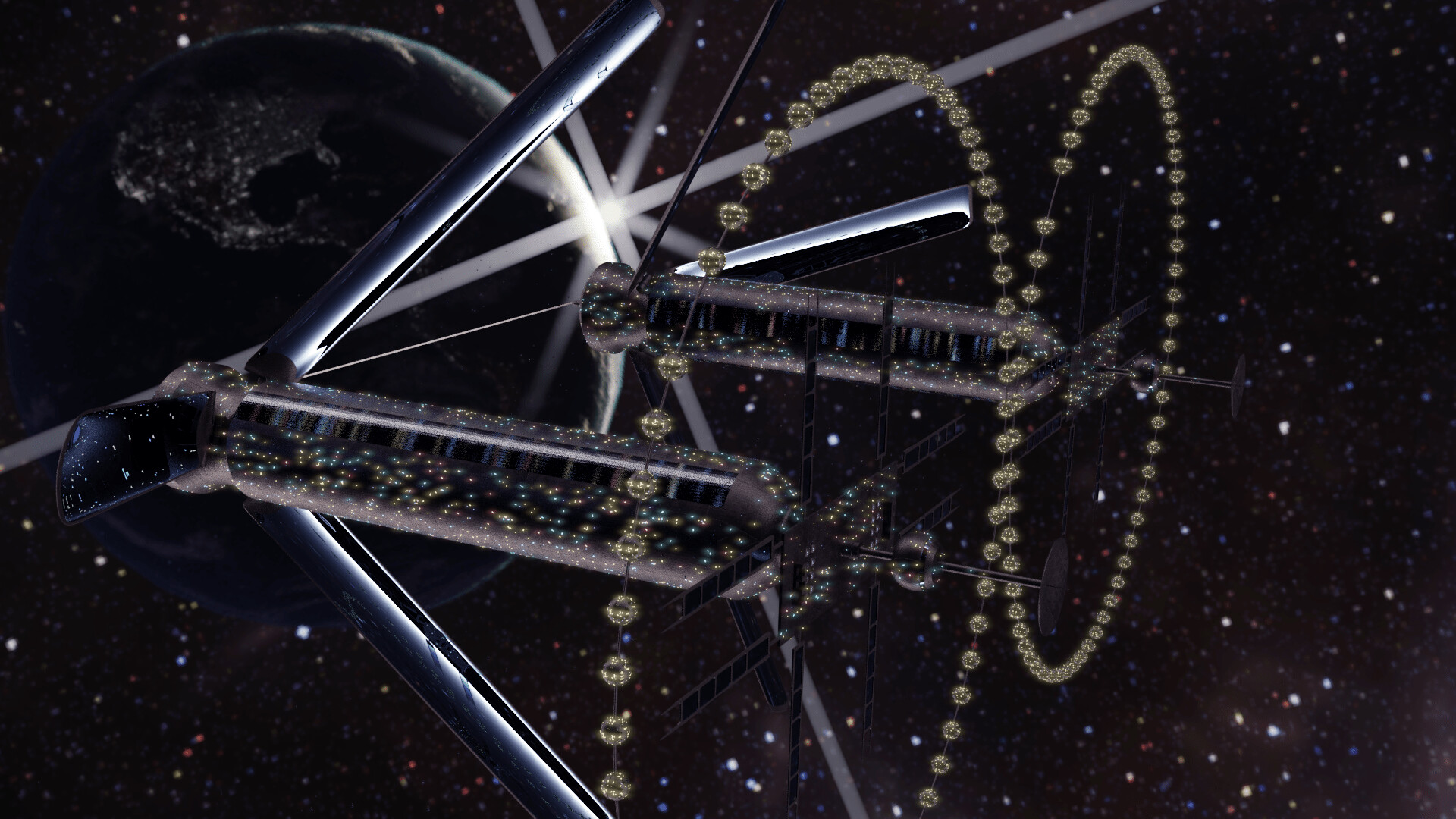 ArtStation - Orbital Colony