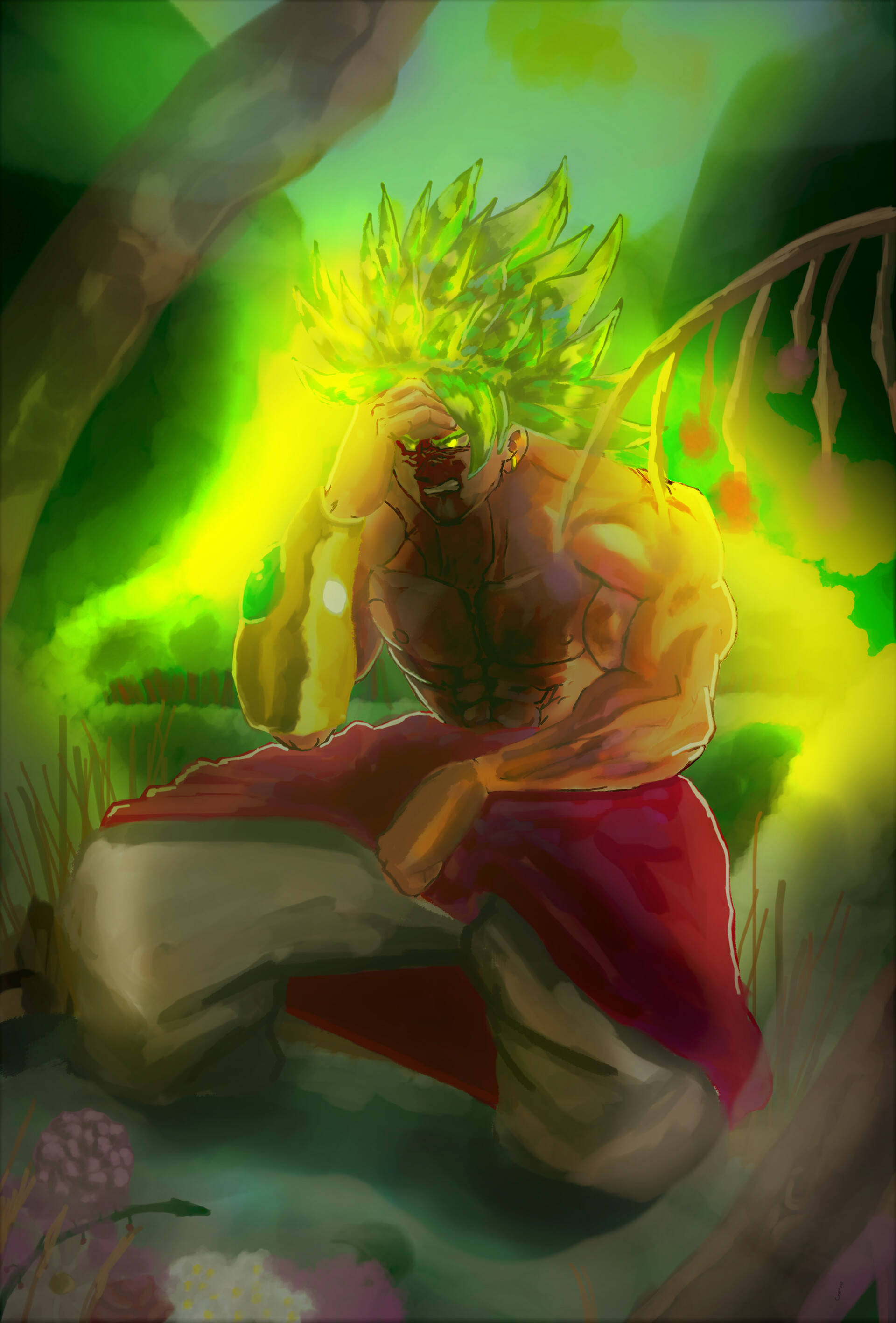 Vlad Kapustyanyk - Dragon ball illustration and stuff