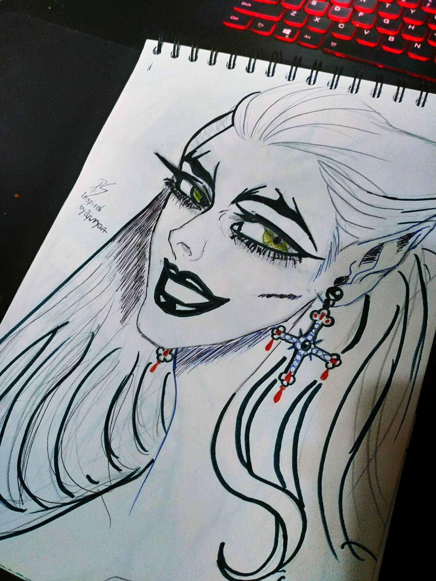 ArtStation - Vampire lady