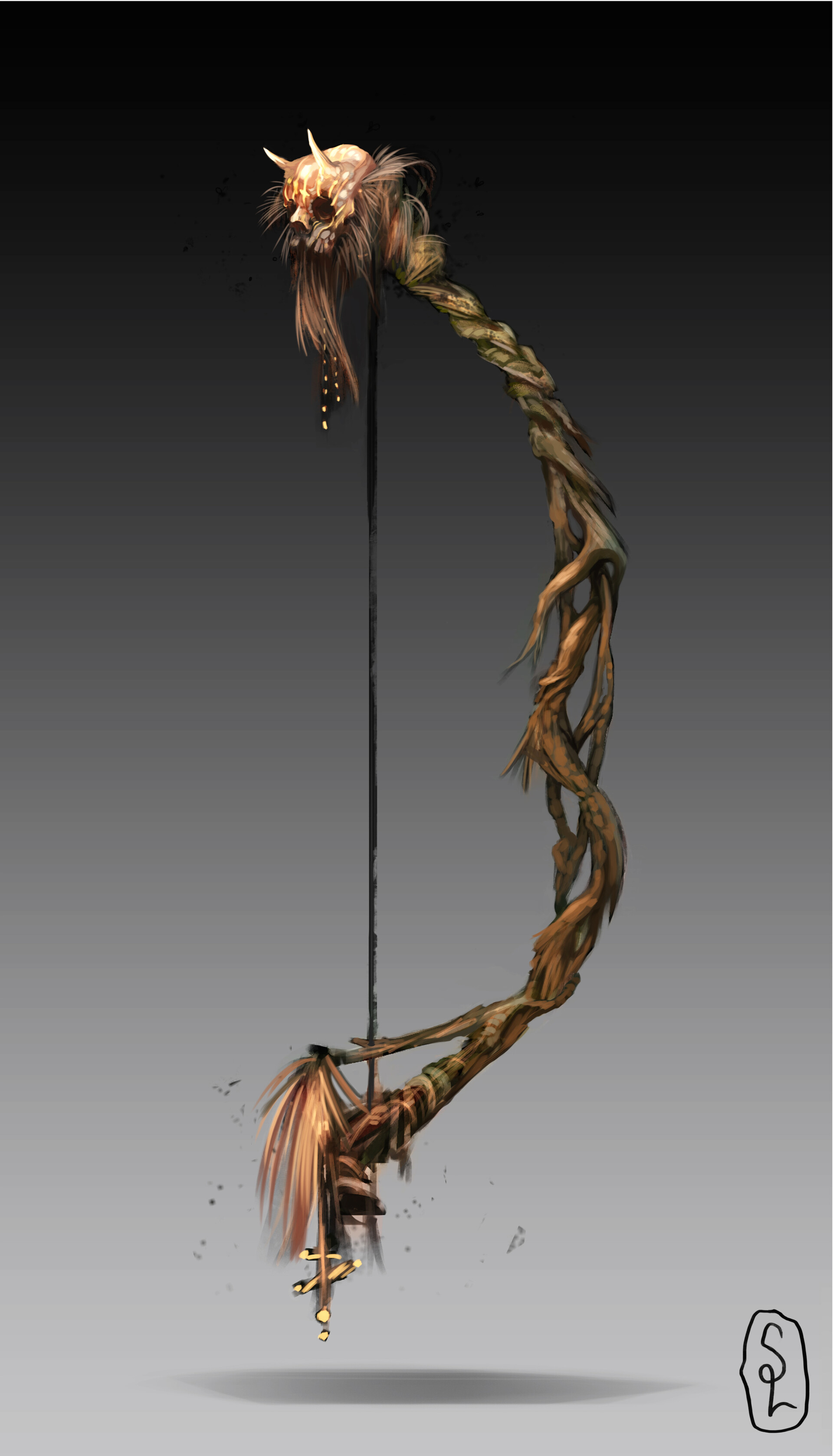 ArtStation - Barbaric Weapons, Sarah Lindstrom