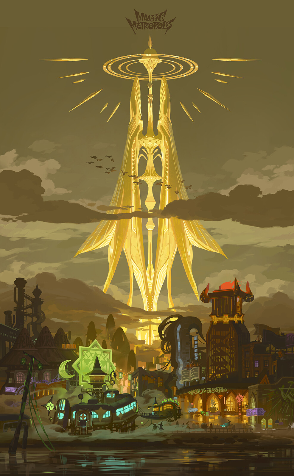 ArtStation - Magic Metropolis 04
