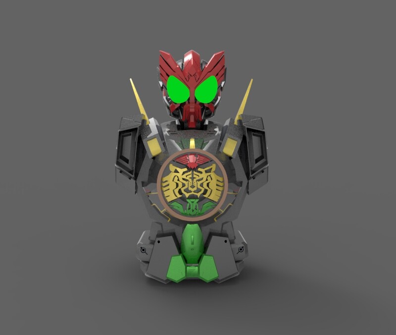 Wahyu Nurcahyo - Custom Gundam X Kamen Rider OOO