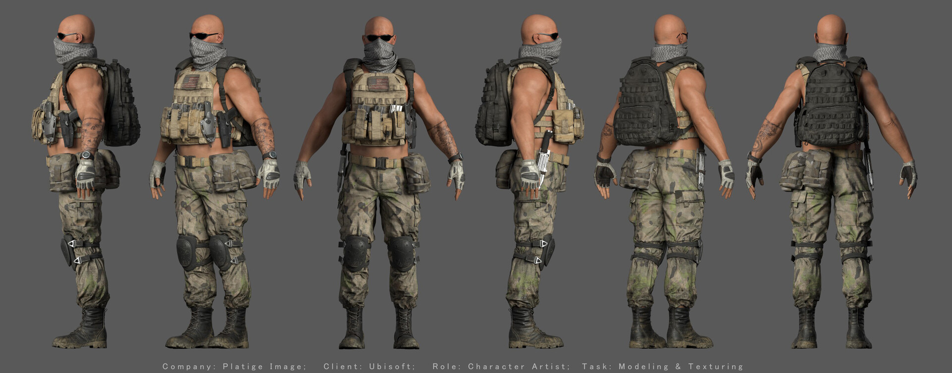 3D Character Artis Digital Sculptor - Tudor Fat - Division 2 trailer ...