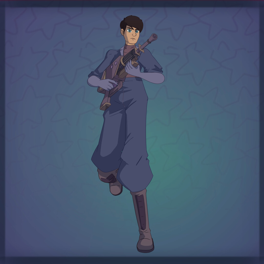ArtStation - Character Design Project: Indigo