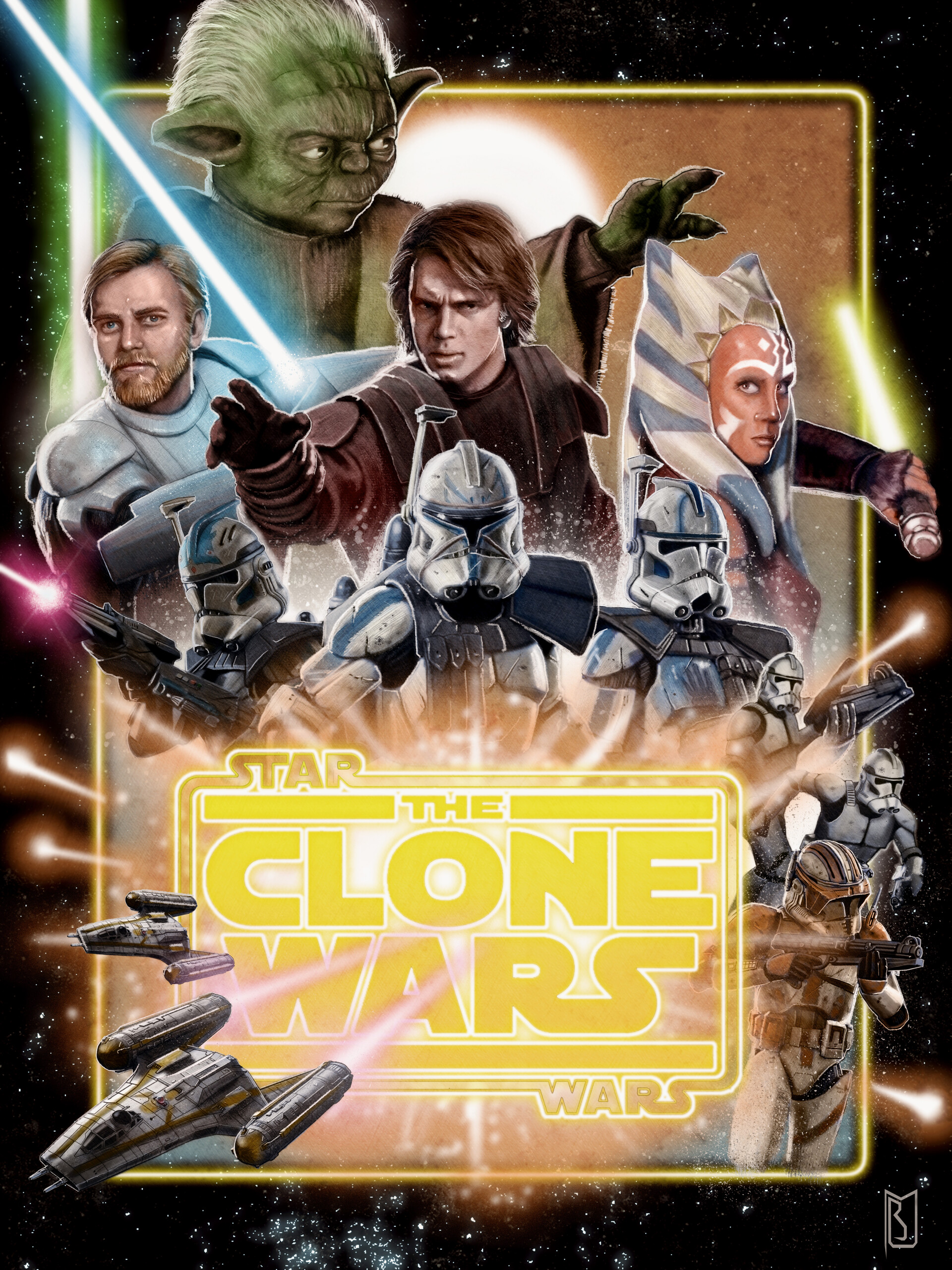 ArtStation - Clone Wars Hero's