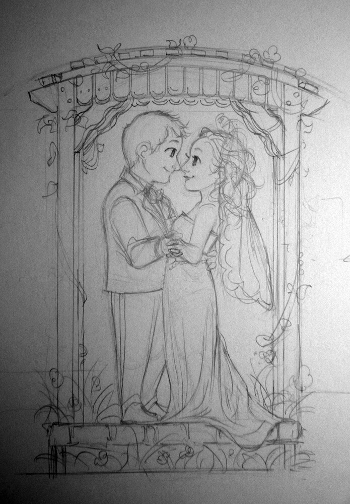 George Alexopoulos - Couple Under Awning