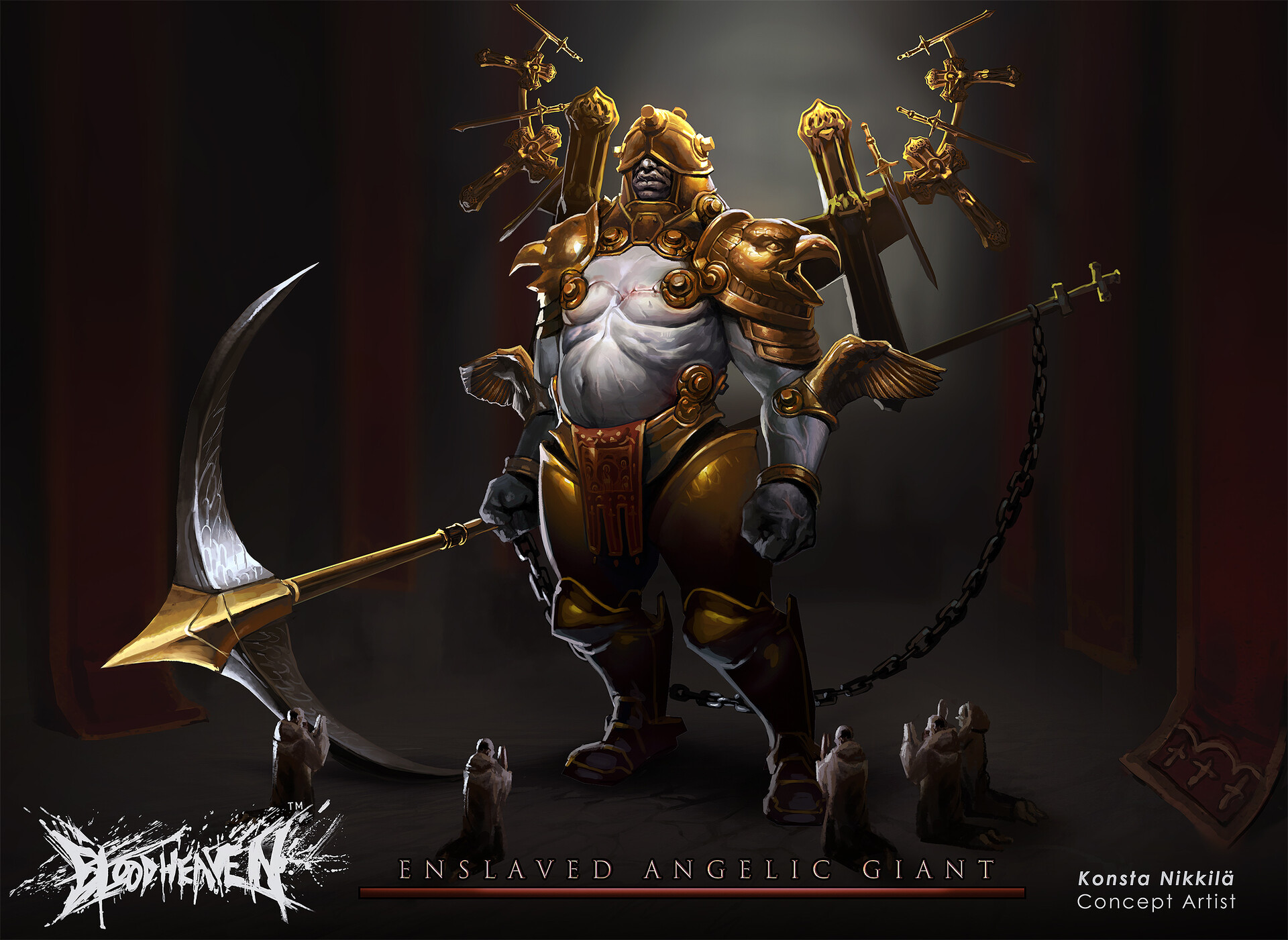 ArtStation - Enslaved Angelic Giant