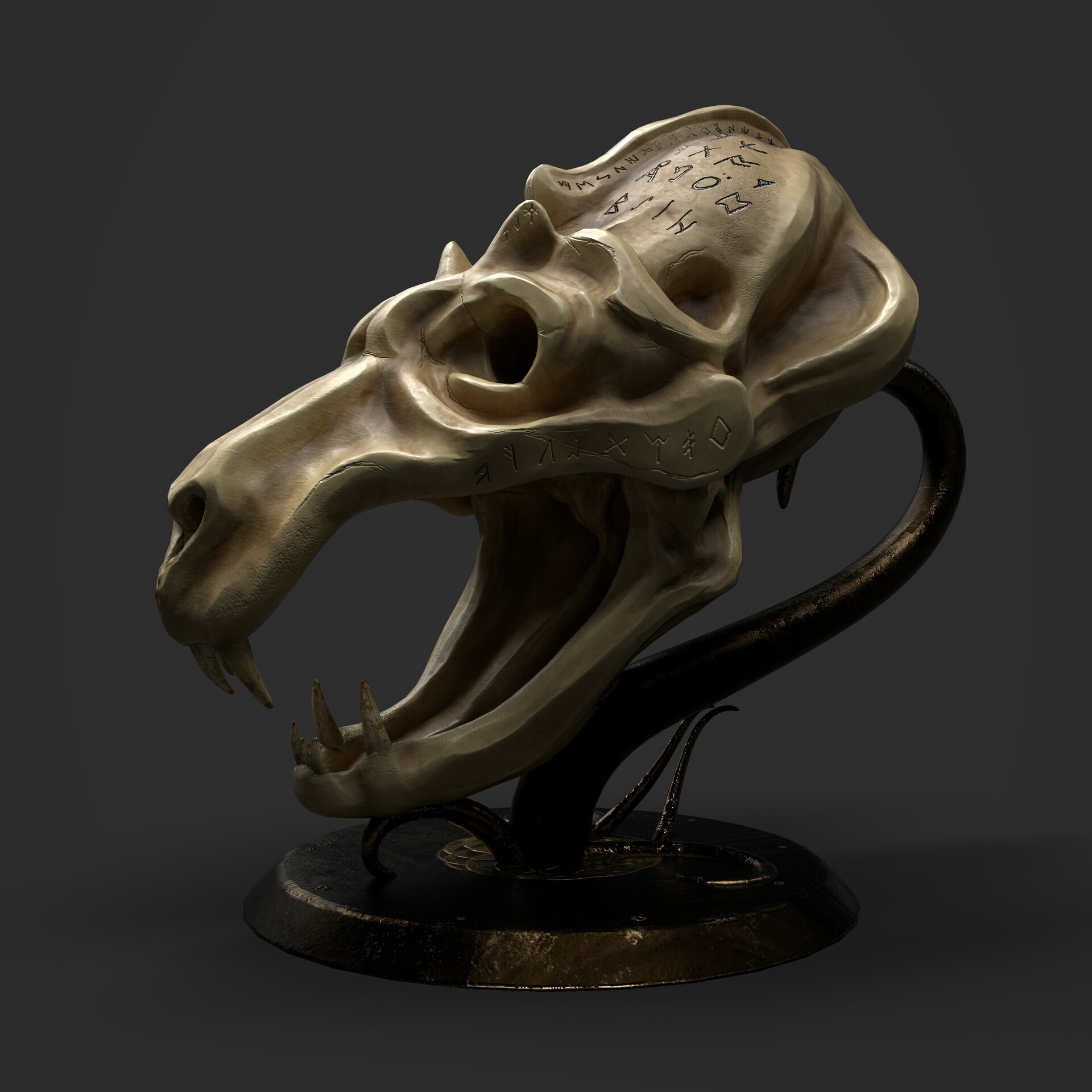 Olga Rudi - Enchanted Props / Modeling, Texturing