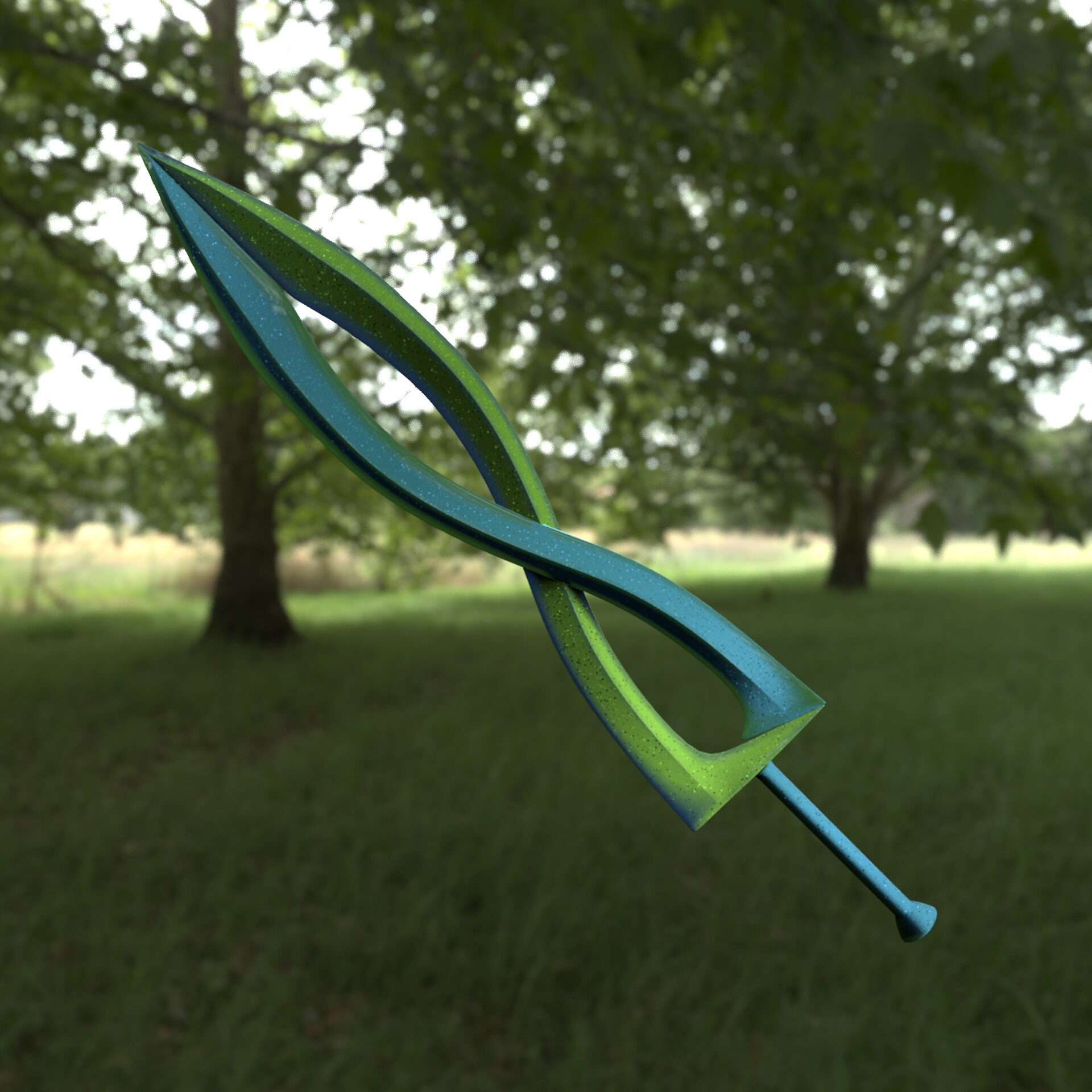 ArtStation - Deity fierce sword