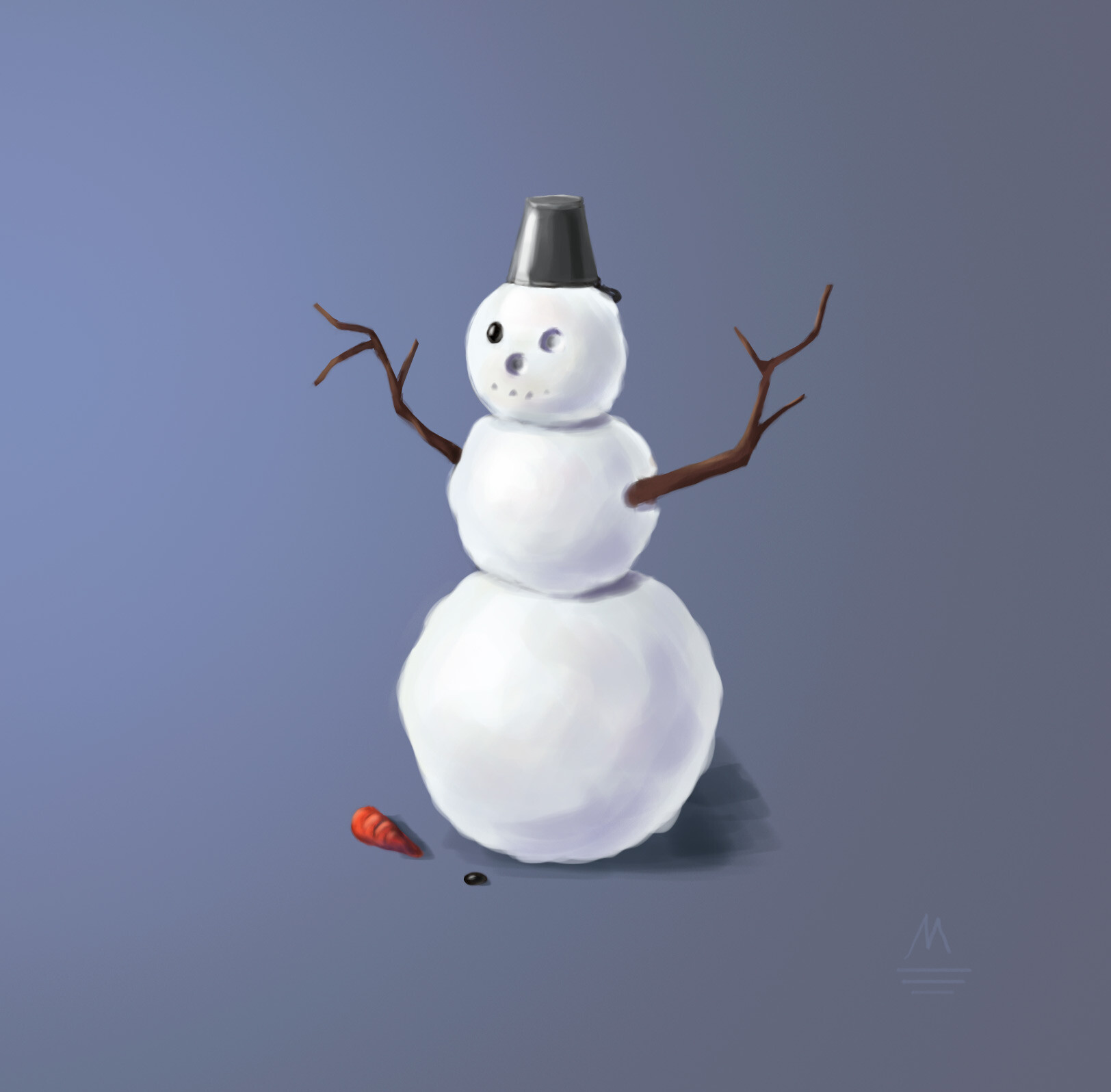 ArtStation - Snowman