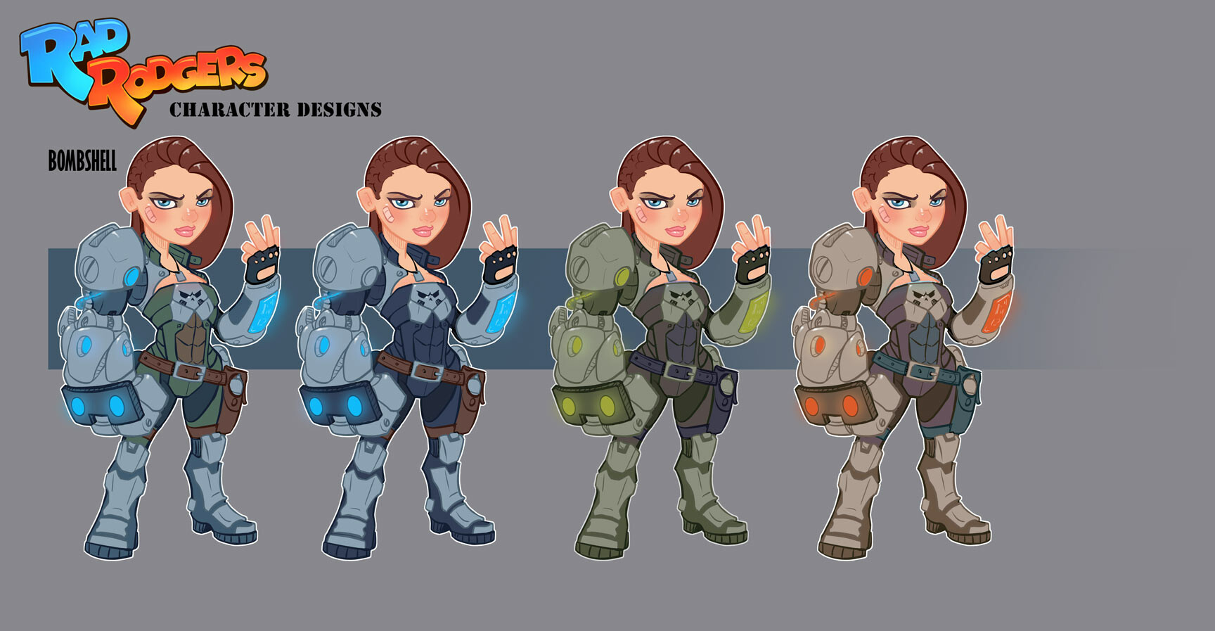 ArtStation - Bombshell - Rad Rodgers - Radical Edition