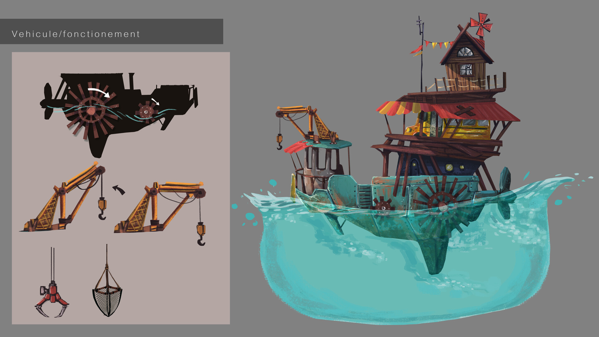 ArtStation - apocalypse boat