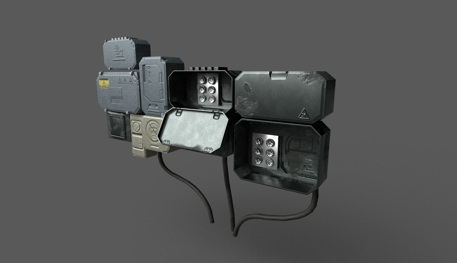 ArtStation - 3D Prop Switches