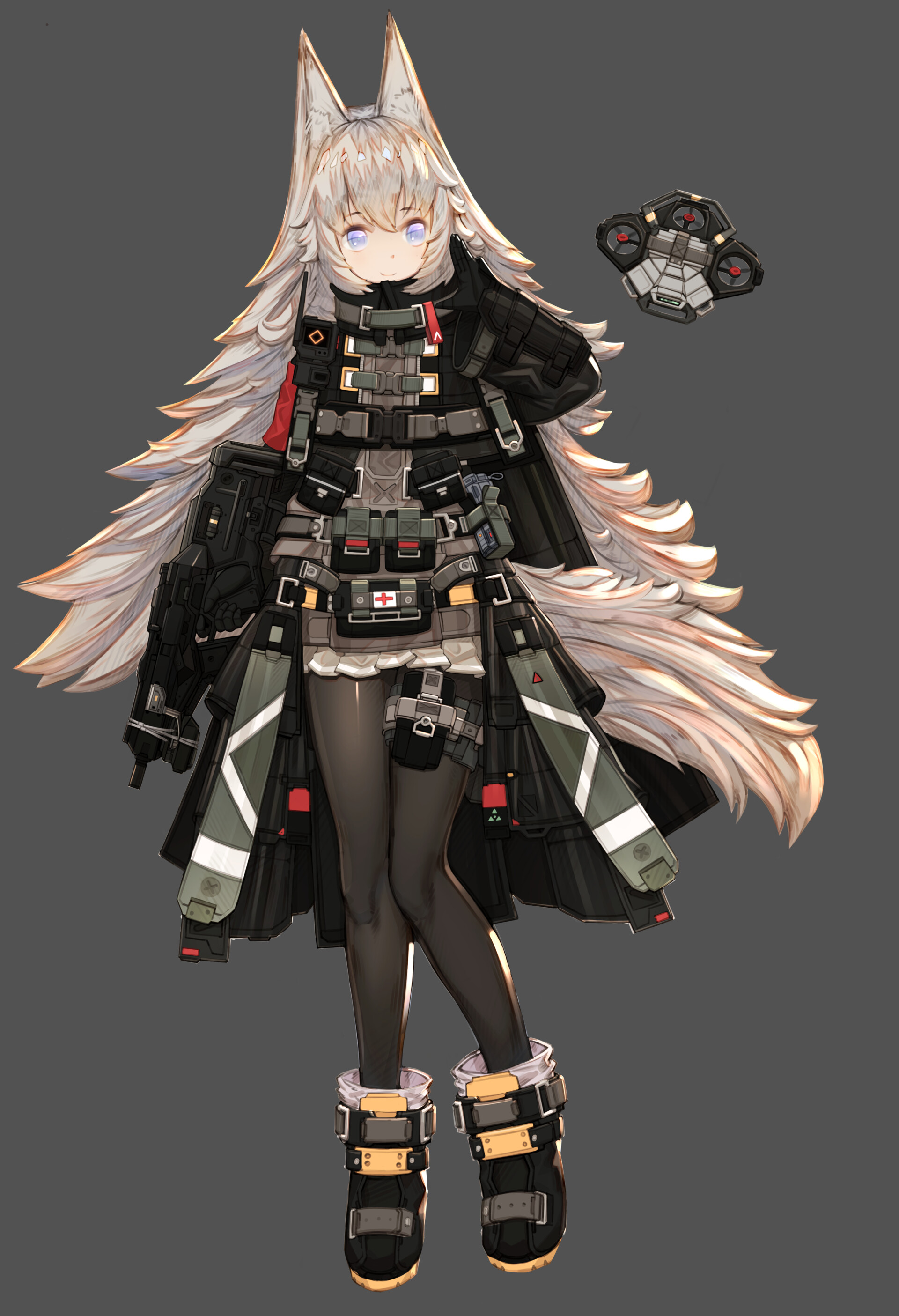 ArtStation - military girl