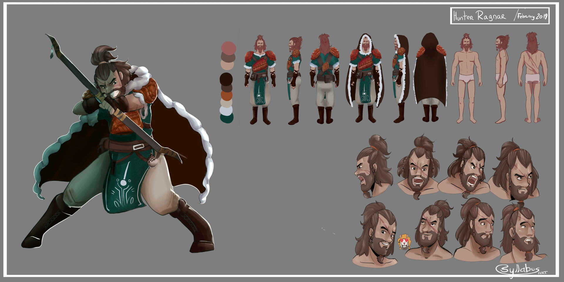 ArtStation - Concept Character - Ragnar