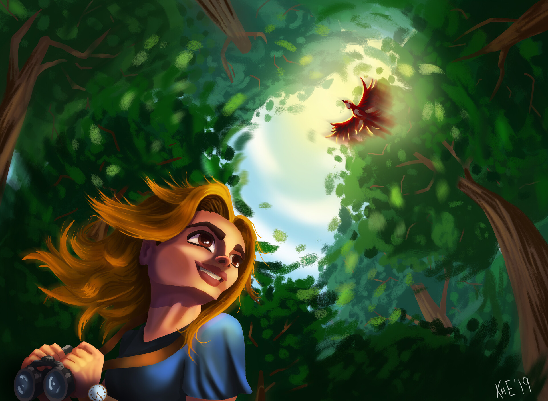 ArtStation - Bird Watching