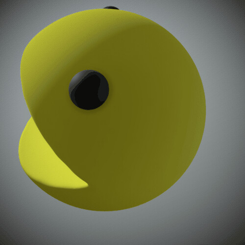 ArtStation - Simple Pac-Man and Monsterized Pac-Man