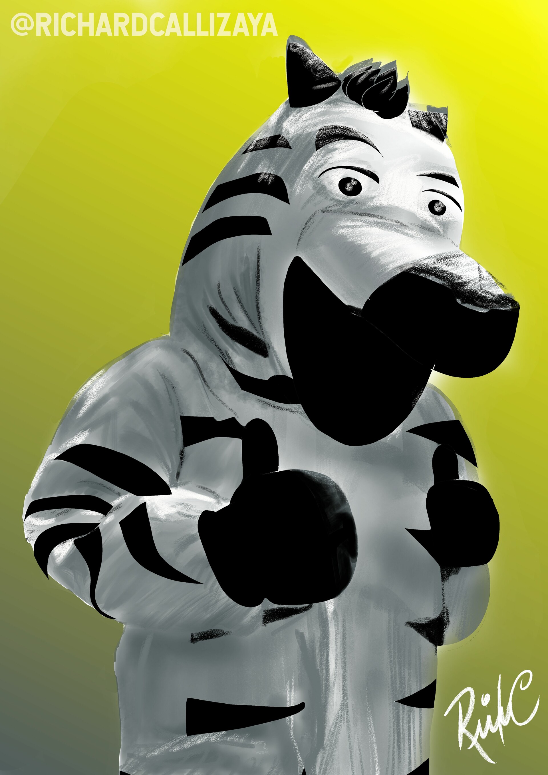 ArtStation - ZEBRA - Rich Jr